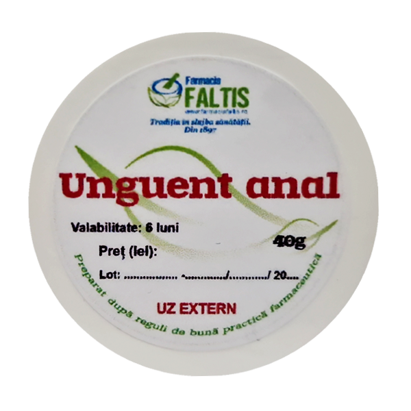 Unguent anal | Farmacia FALTIS Brăila